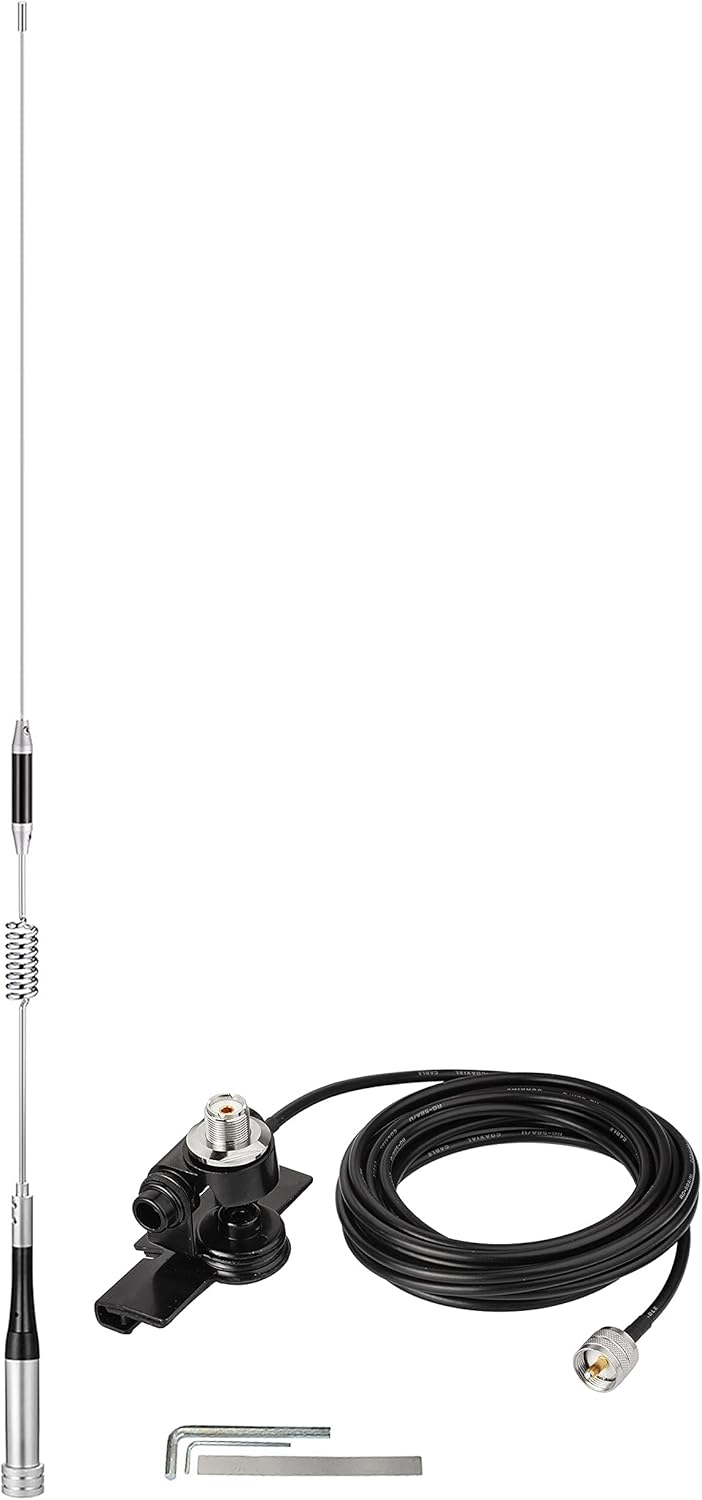 Bingfu Vehicle Mobile Ham Radio Antenna VHF UHF 136-174MHz 400-470MHz