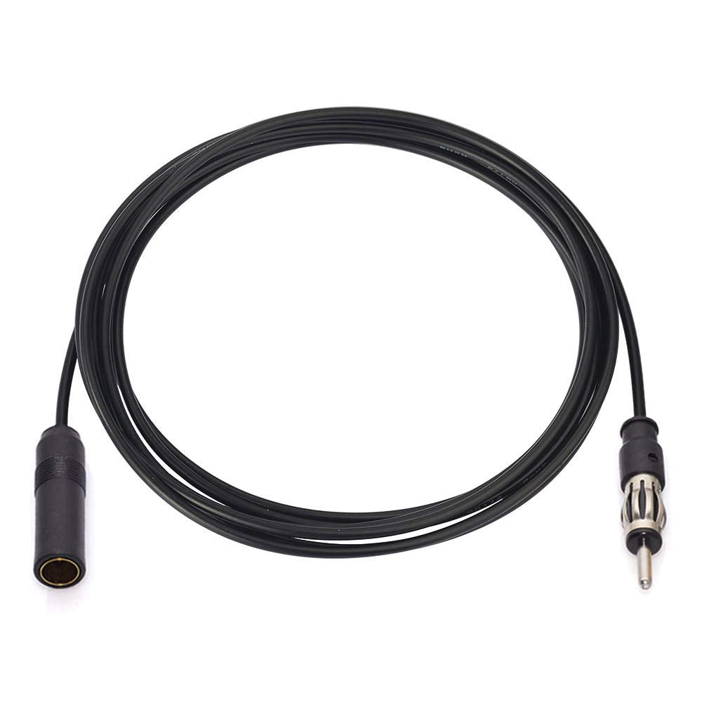 Bingfu Car Radio Antenna Extension Cable 10 feet / 3m Car FM AM Radio