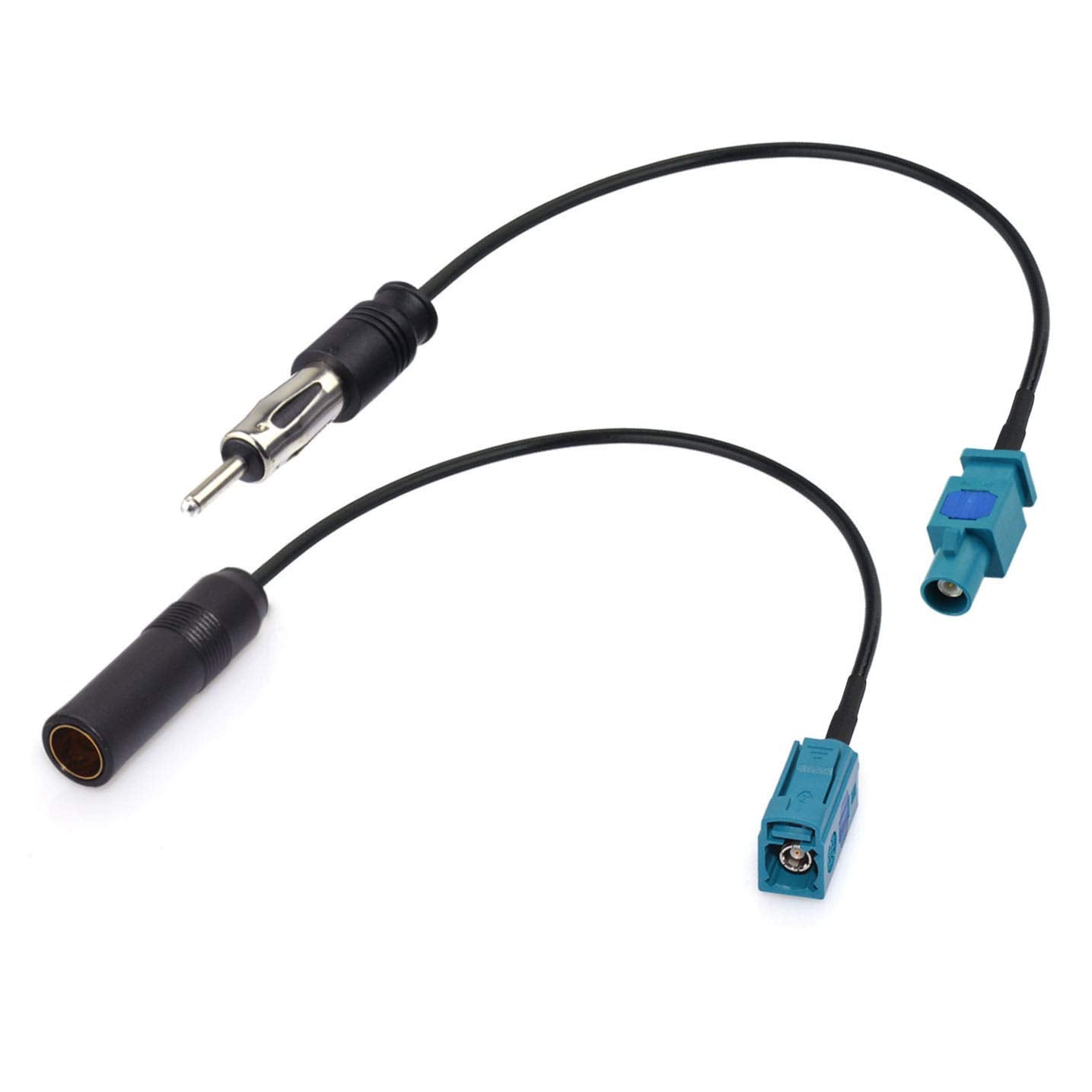 Bingfu Universal Vehicle Car Stereo FM AM Radio Antenna Adapter Cable